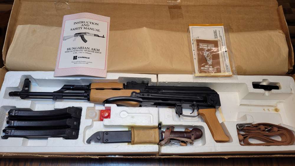 RARE Kassnar FEG AKM Folder w Box Complete Very Good Shape Low Round ...