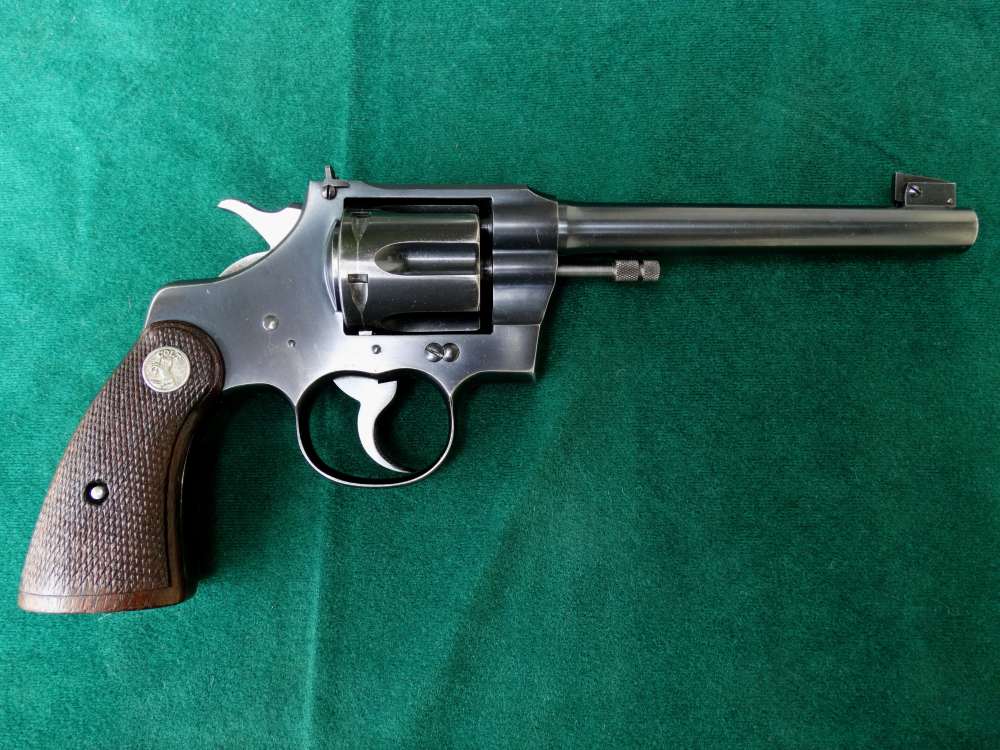 Colt Officers Model Target 22 LR Target - Revolvers at GunBroker.com ...