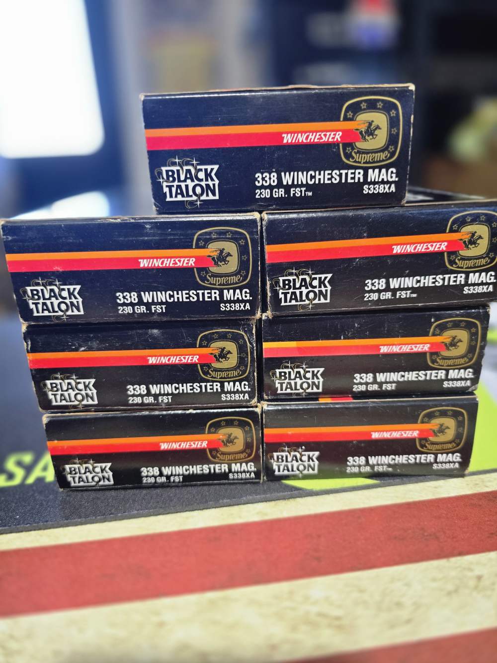 Winchester Black Talon 338 Win Mag ammo 20 rounds Rare - Rifle Ammo at ...