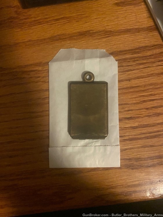 WW1 Austro Hungarian Dog Tag with Solider ID Paper - WWI & WWII ...