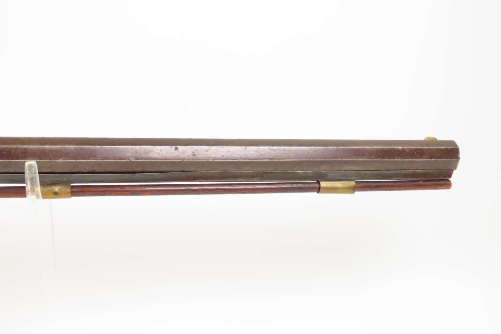 1850s Antique SUPERPOSED LOAD Two Shot PERCUSSION Homestead/Hunting ...