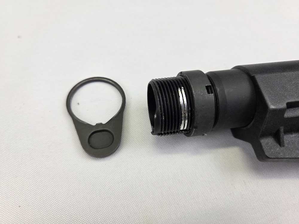 KAK Shockwave Blade Pistol Brace Kit - Buffer Tube, End Plate, Castle ...