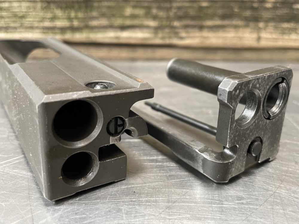 Semi MICRO Uzi Bolt w/ Carrier *Grey Parkerized* 9mm - Small Pistol ...