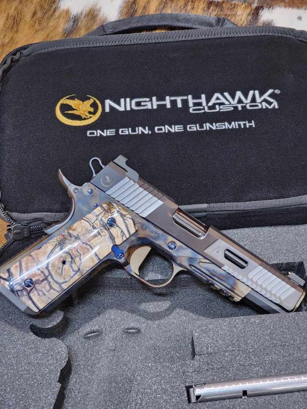 NIGHTHAWK VIP AGENT 2 .45 ACP CASE HARDENED MAMMOTH - Semi Auto Pistols ...