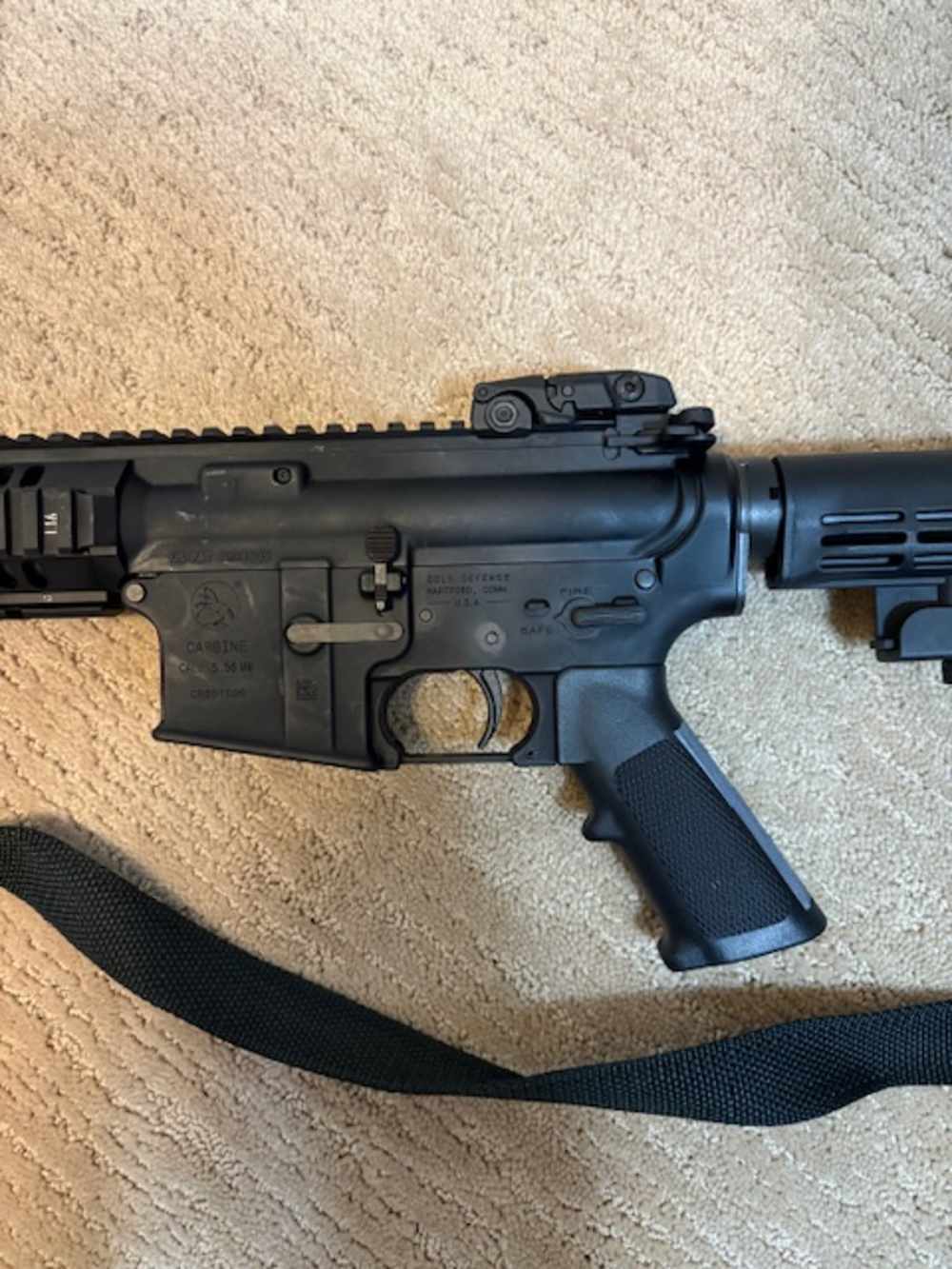 Colt M4 Law Enforcement Carbine 5.56 NATO 16" BBL Quad Rail M4LE - Semi ...