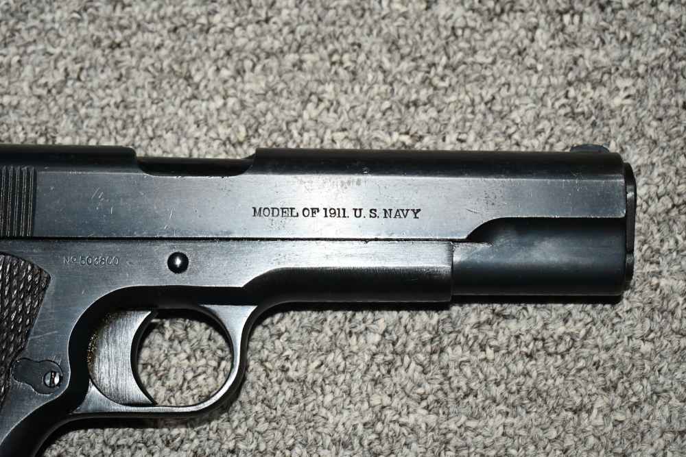 1911 Colt US Navy 1917 /18 Government 45ACP - Semi Auto Pistols at ...