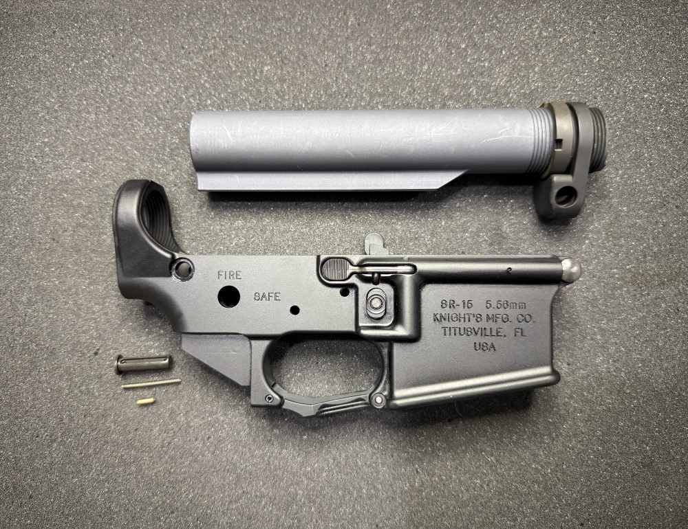 Knights Armament Ambi Stripped Lower And Buffer Tube - AR Lowers at ...