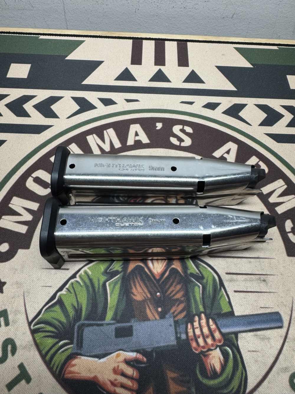 New Nighthawk Custom Double Agent Agency Arms 2011 IOS 9mm - Semi Auto ...
