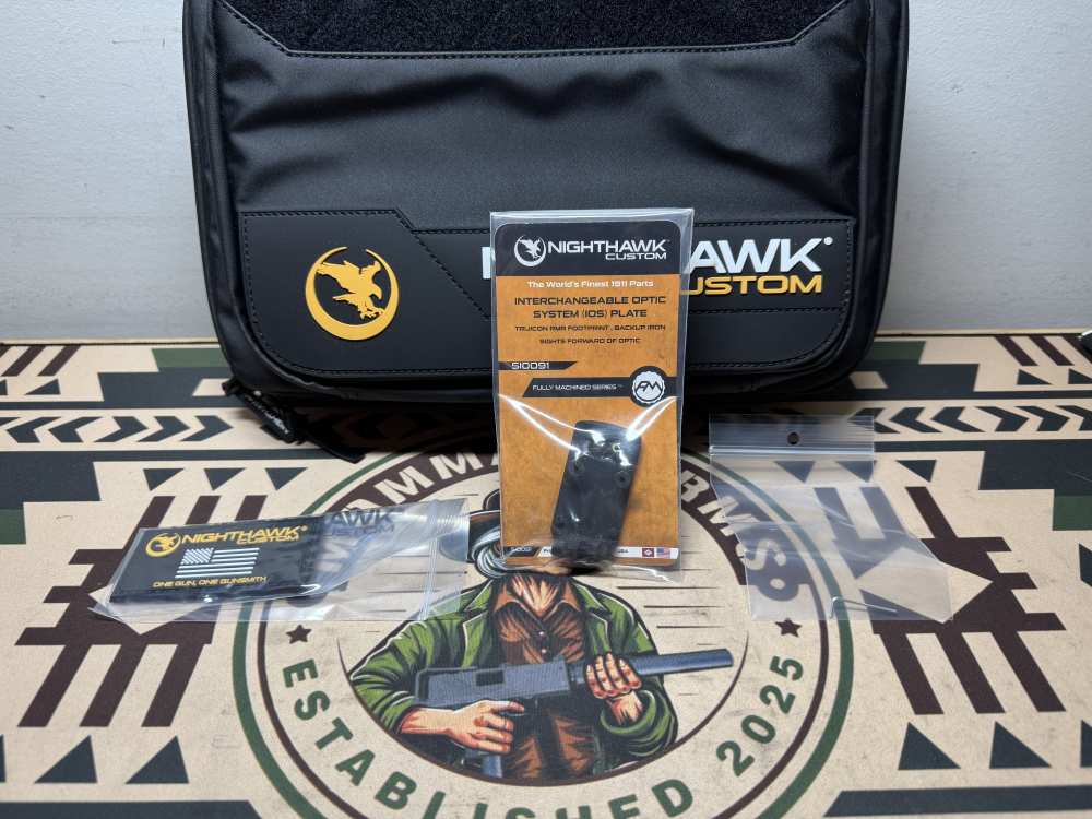 New Nighthawk Custom Double Agent Agency Arms 2011 IOS 9mm - Semi Auto ...