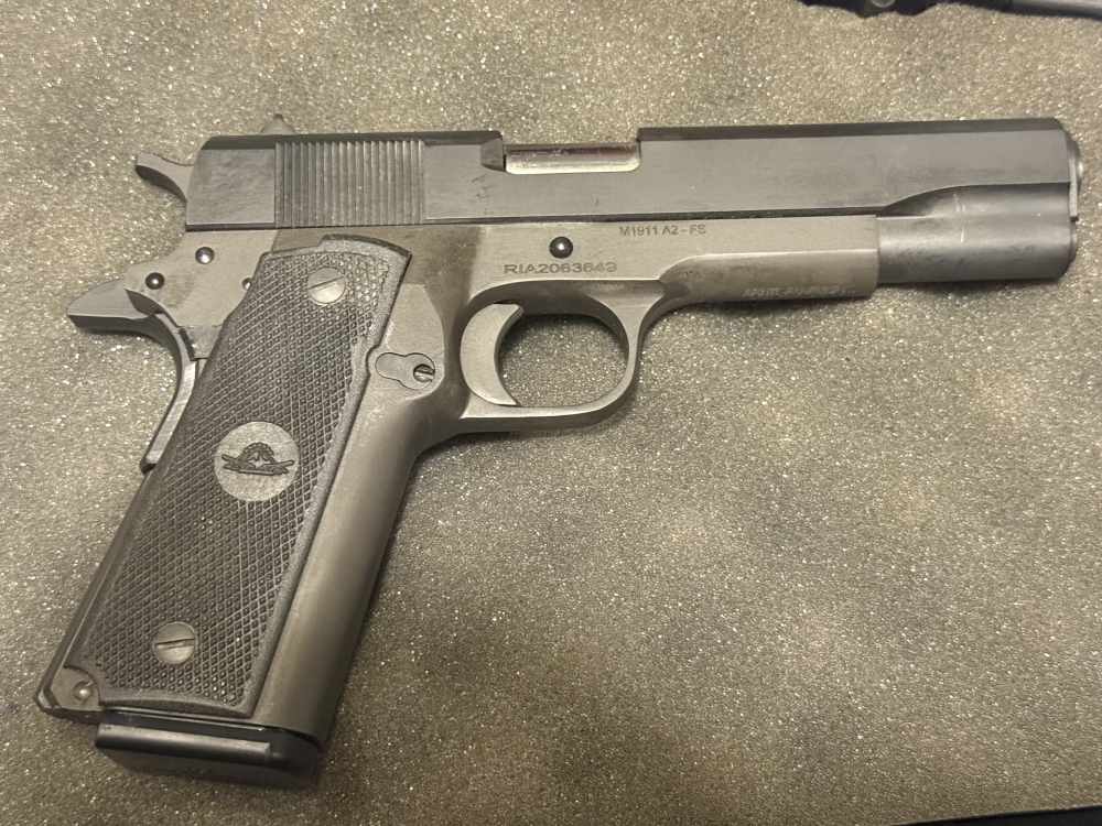 Used- Rock Island Armory M1911-A2 FSP GI Standard FS HC 45ACP 10rd ...