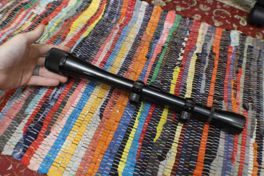 Vintage Weaver K10 60-c2 10x Target scope with AO - Scopes at GunBroker ...