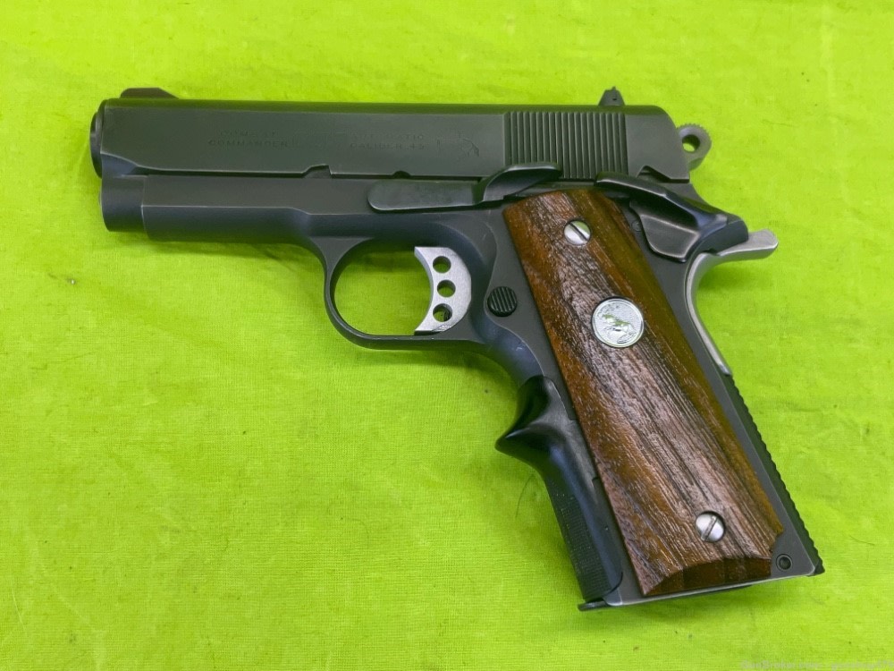 Custom COLT Essex 1911 45 ACP 3 3/4 In Series 70 Combat FBI Detective ...