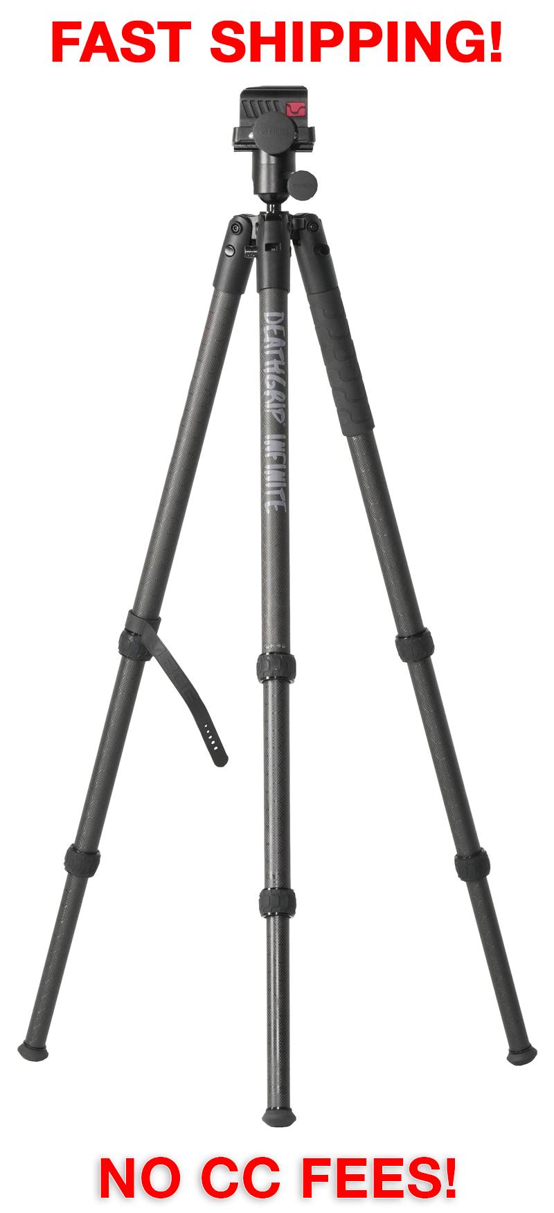 Battenfeld Bog-Pod 1163389 Deathgrip Infinite Tripod, Carbon Fiber With ...