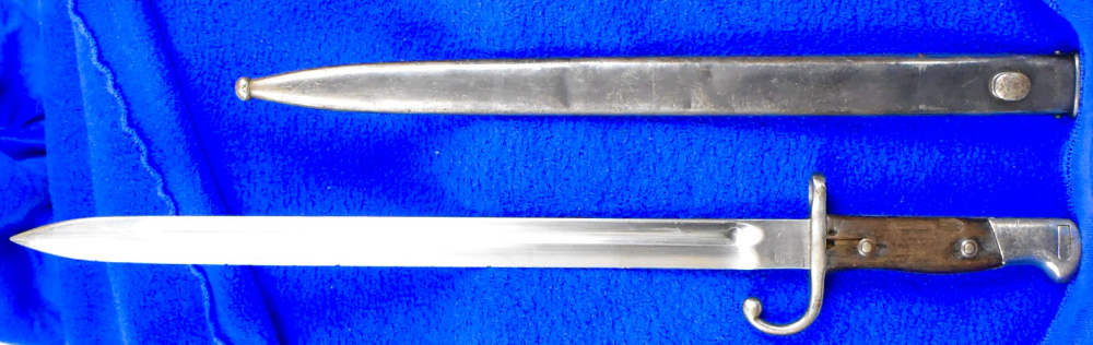 Argentine M1909 First Pattern Bayonet and scabbard Made in Germany ...