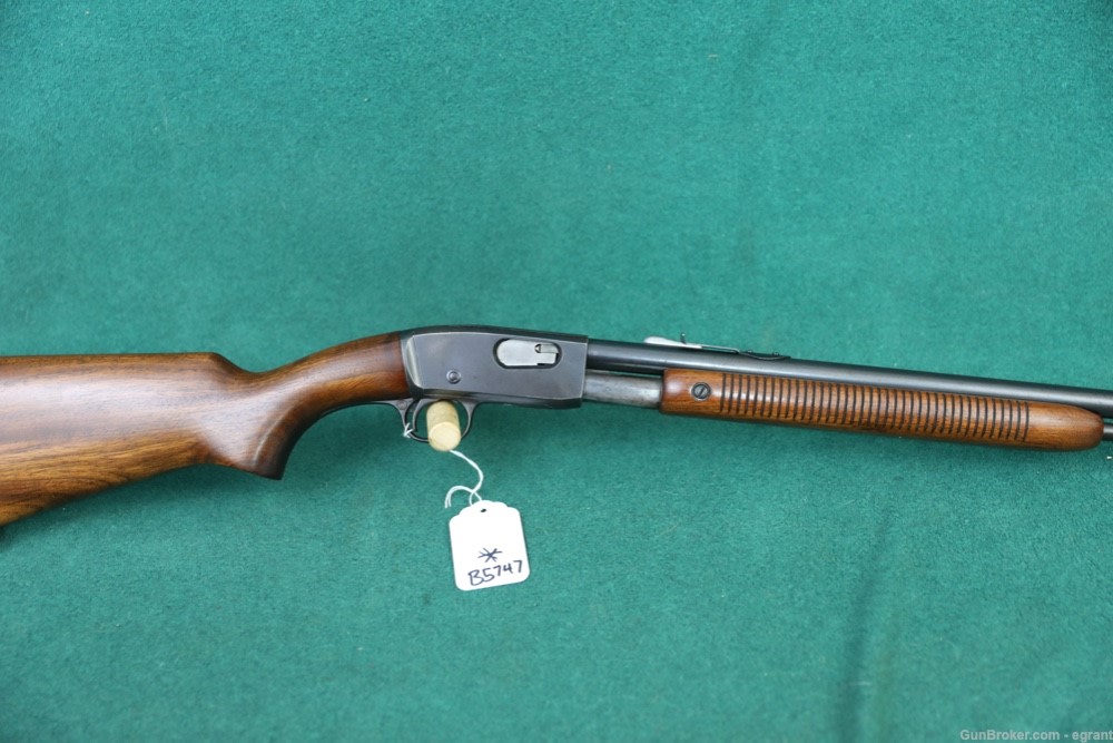 B5747* Remington 121 Fieldmaster 22 LR 24" circa 1950 - Pump Action ...