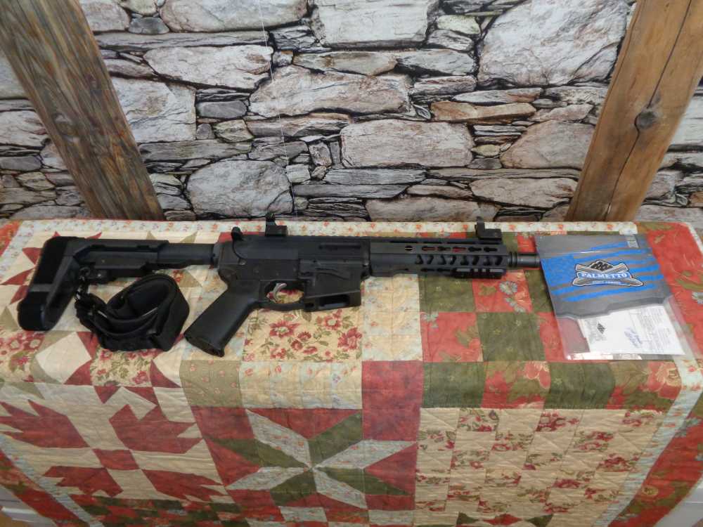 CUSTOM AR-9 PISTOL; ABC Rifle Co. & Palmetto State Armory; 7.5 ...