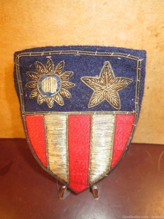 U.S. WW 2 ARMY- China, Burma, India, theatre Made Bullion patch, CBI ...