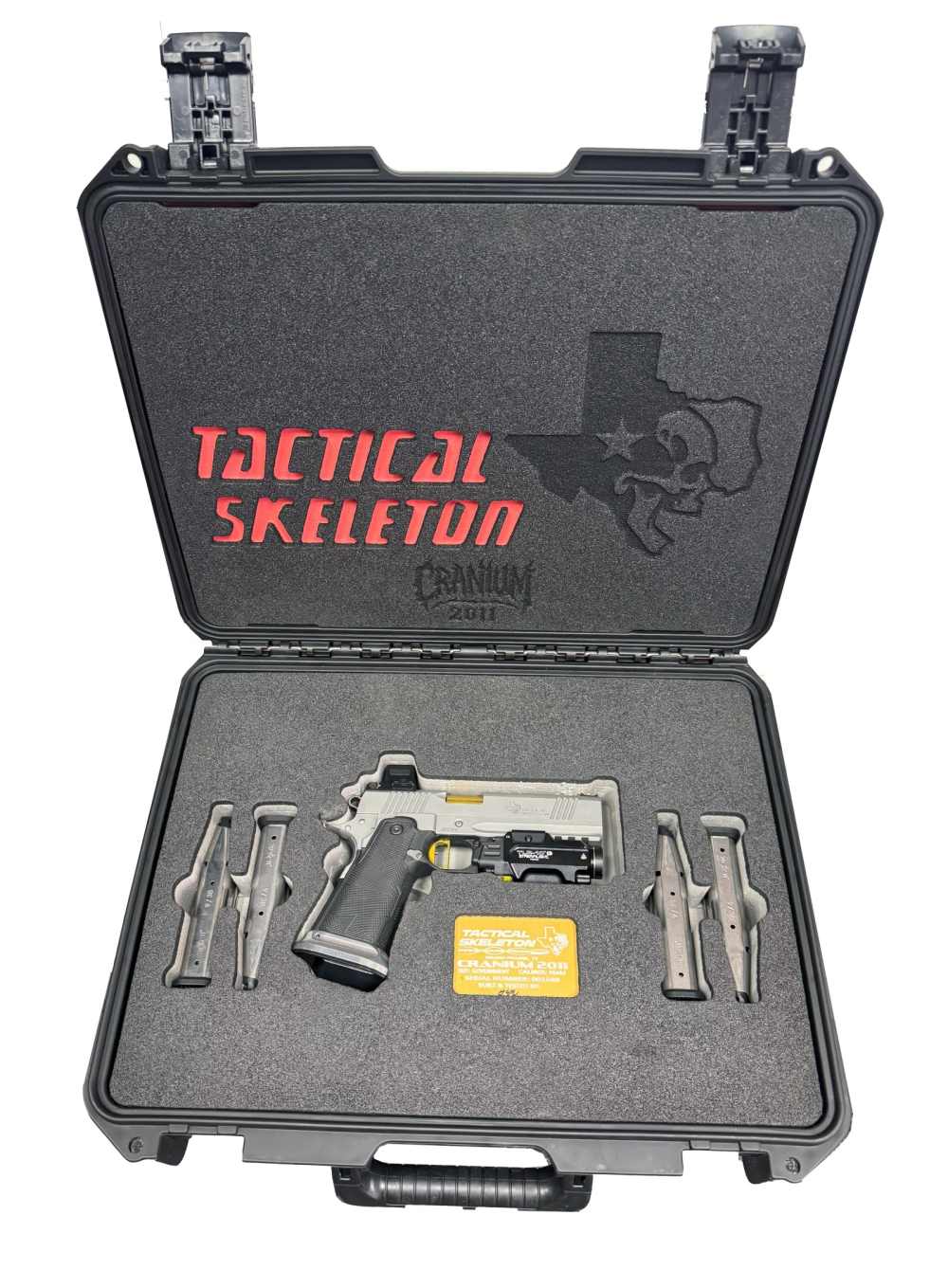 Tactical Skeleton Cranium 2011 Custom Pistol Government 5" - Semi Auto ...