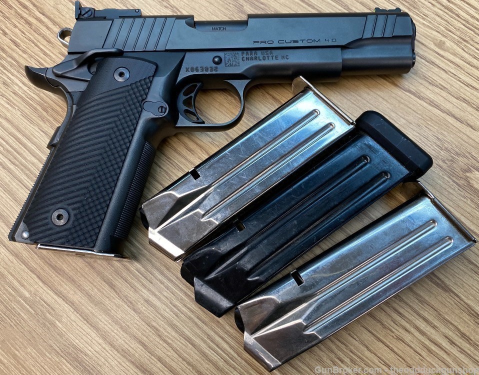 Para Ordnance 1911 40 s&w Pro Custom 5" - Semi Auto Pistols at ...