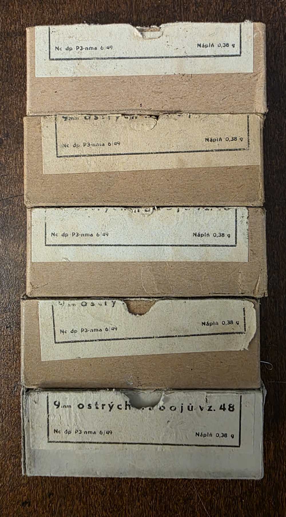 Czech Steel Core 9mm Armor Piercing AP 1950 Ammunition - Vintage Ammo ...