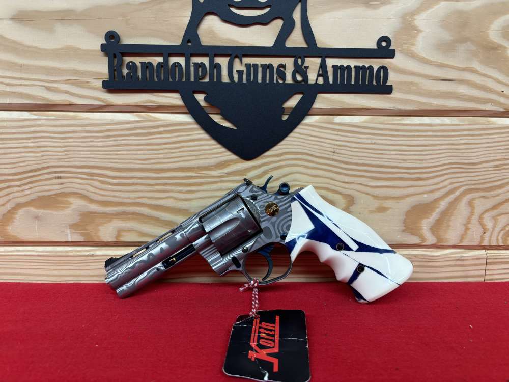 Korth custom Damascus only one in the US! - Revolvers at GunBroker.com ...