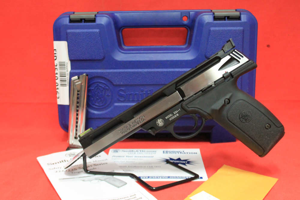 Smith and Wesson 22A 1 22 LR with Box target model lik 42 - Semi Auto Pistols at GunBroker.com ...