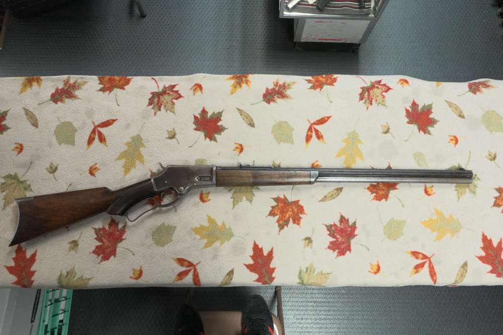 -1886 - Marlin 1881 .38-55 Lever Action Rifle - Antique Guns at ...