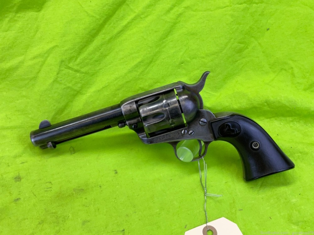 ANTIQUE COLT Single Action FRONTIER SIX SHOOTER 44-40 WCF MFG 1897 1st ...