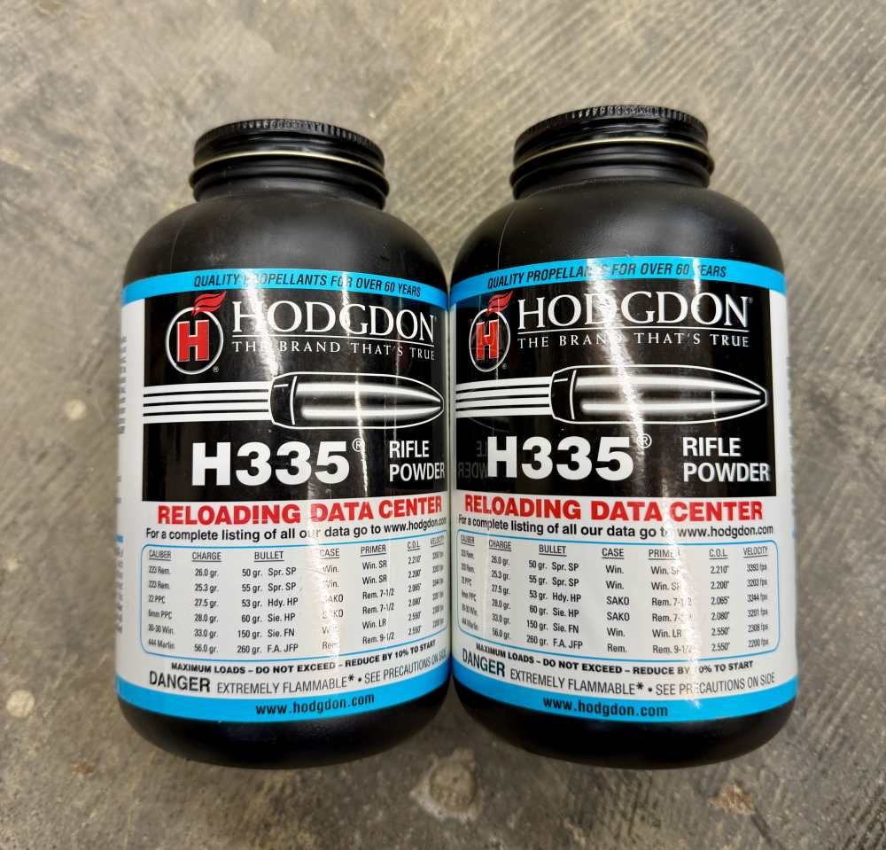 Hodgdon H335 Powder $.01 Penny No Reserve - Reloading Powder at ...