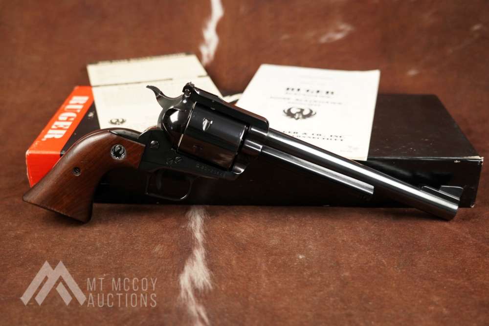 D-Prefix Ruger Super Blackhawk .44 Rem Mag 7 1/2” SA Revolver 1970 C&R ...