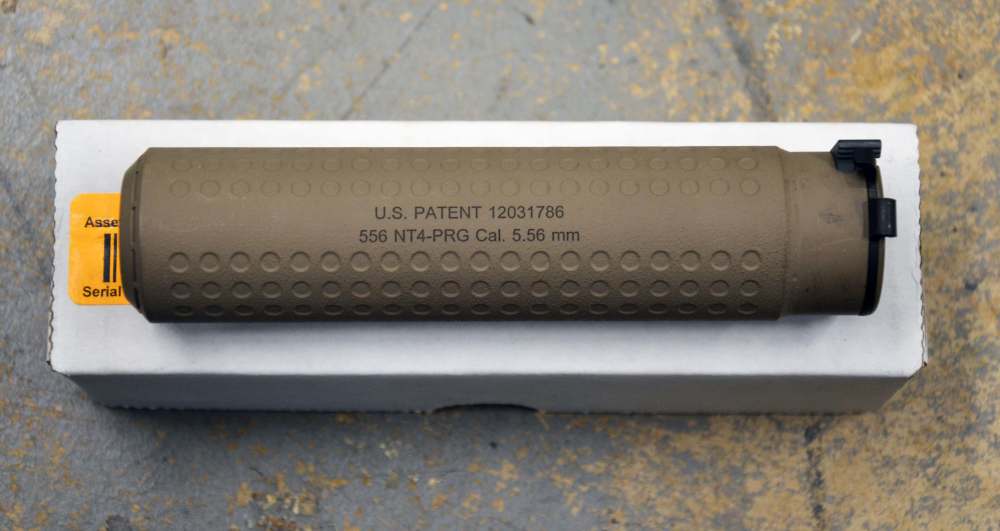 Knights Armament NT4 QDSS PRG 5.56 121569-FDE Tan KAC Suppressor ...