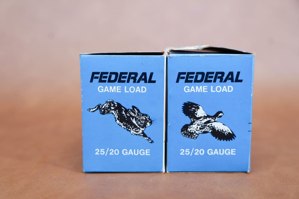 Federal 20 Gauge Game Load #8 - 50 Shells - Old School Blue Box ...