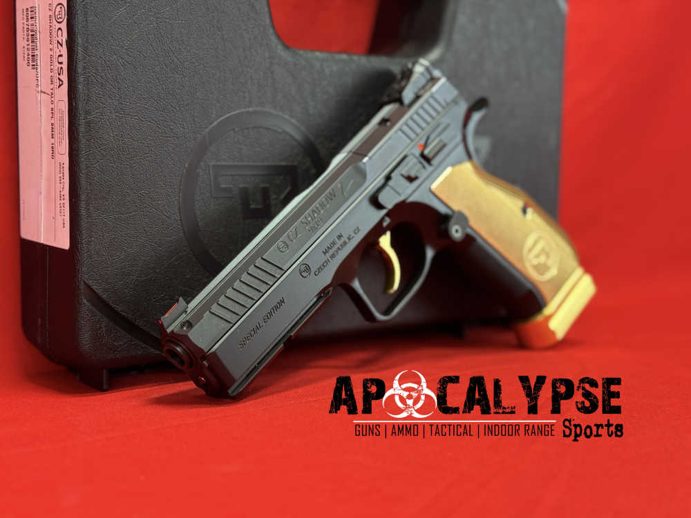 CZ Shadow 2 Gold Digger - Semi Auto Pistols at GunBroker.com : 1133559923
