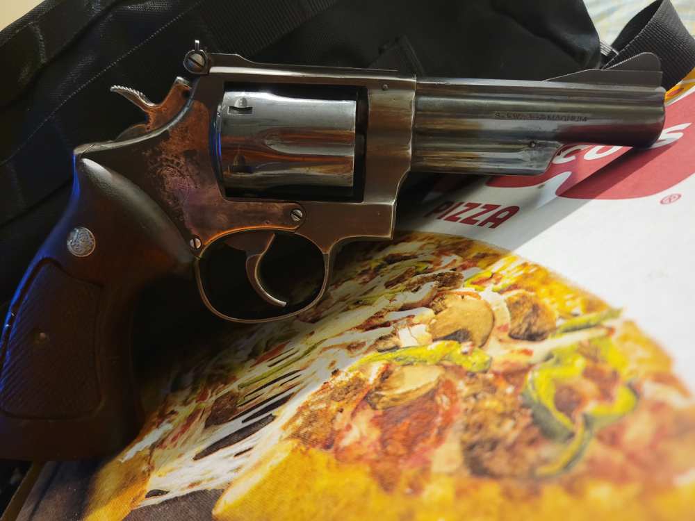 4 screw K frame 357 Mag Smith & Wesson (model 19??) PARTS GUN ...