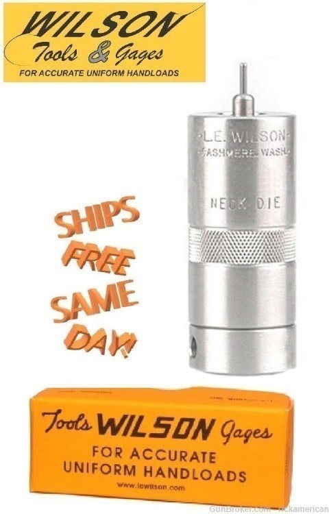 L.E. Wilson Stainless Steel Interchangeable Bushing Neck Die SND-3006 ...