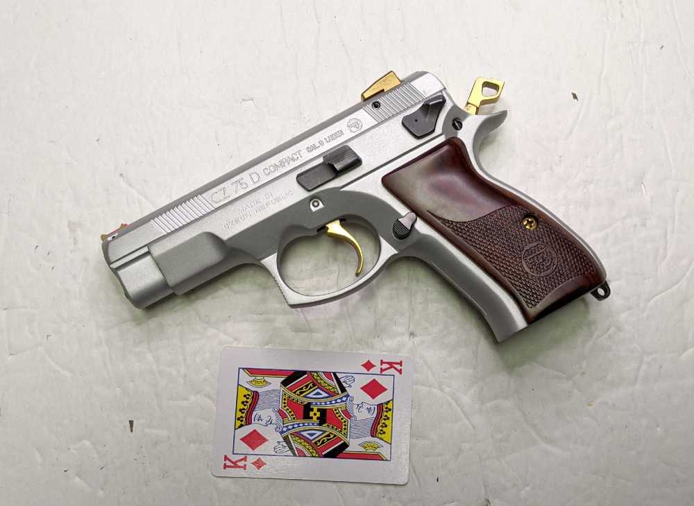 Full Custom CZ 75 D COMPACT 9mm Cerakote - Semi Auto Pistols at ...