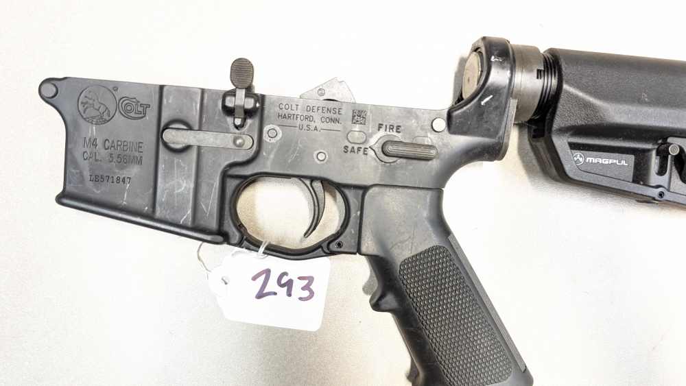 Colt M4 Carbine COMPLETE lower receiver M4A1 USGI GWOT Clone PENNY ...