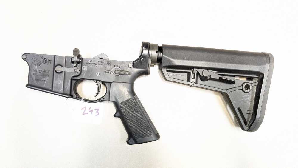 Colt M4 Carbine COMPLETE lower receiver M4A1 USGI GWOT Clone PENNY ...