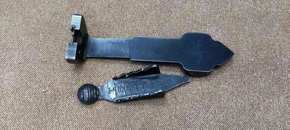 Flat Top Rear Rifle/Carbine Sight with Elevator - 3/8" Dovetail - Gun ...