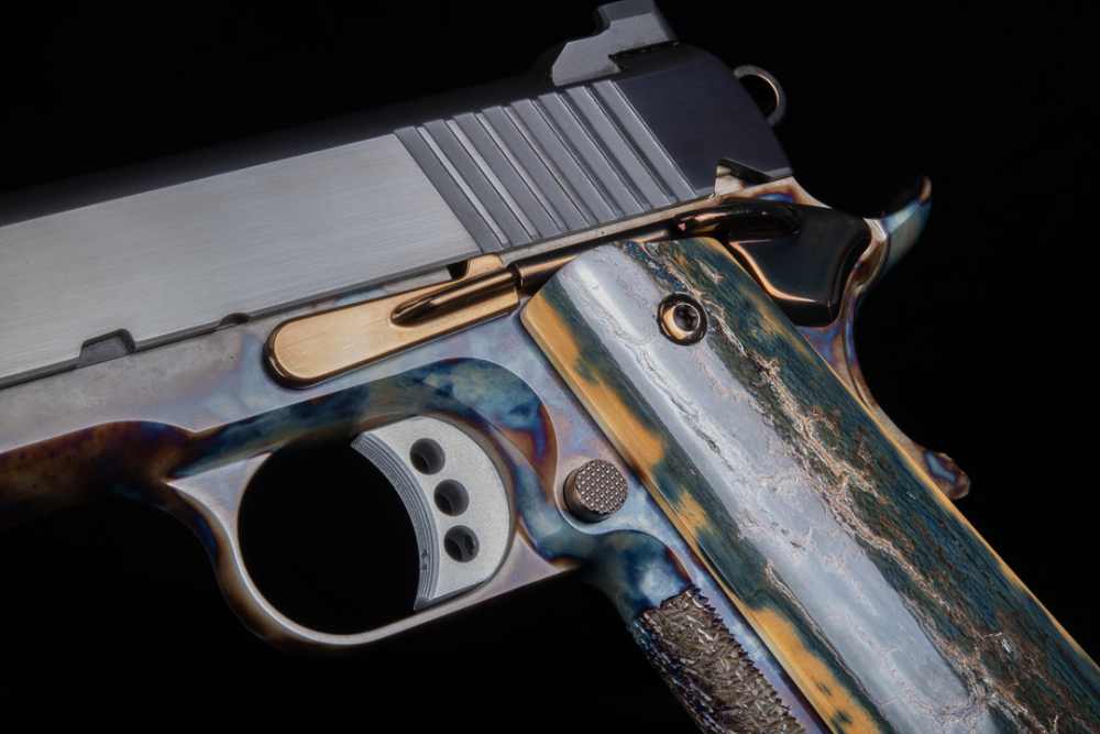 Kings River Custom Level 2 Color Case Hardened Frame NIB - Semi Auto ...