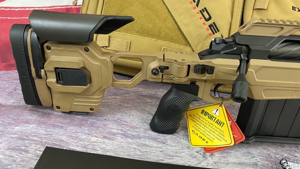 CADEX DEFENCE DEFENSE CDX-50 TREMOR 50BMG (HTB) 32" with 3 mags! - Bolt ...