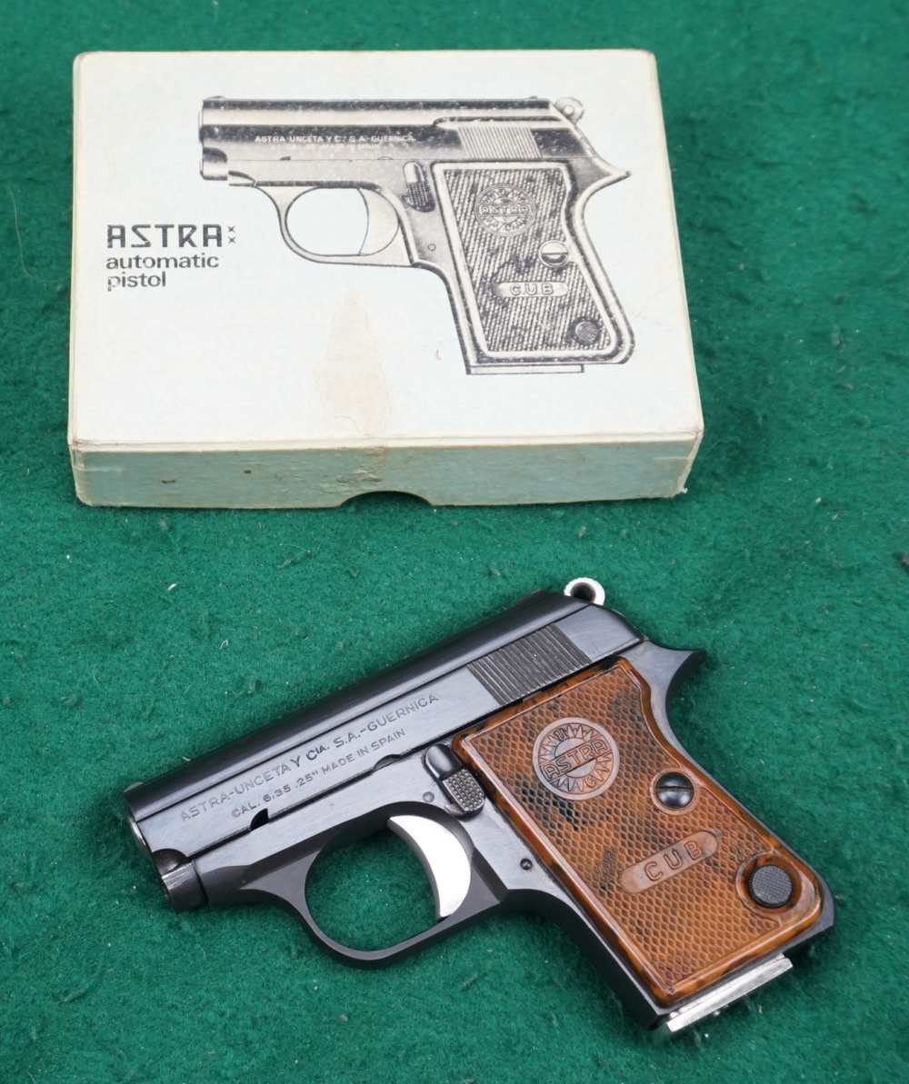 Clean FIE Import Astra Cub 25 25acp 2.25" No Reserve 1¢ Start - Curios & Relics at GunBroker.com ...