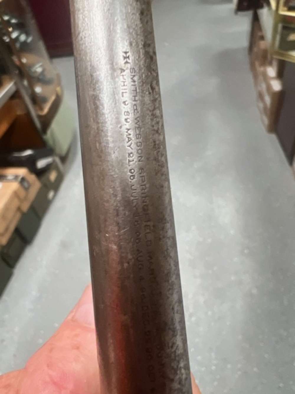 1899 smith and wesson 38 special military issue 1st model army navy ...