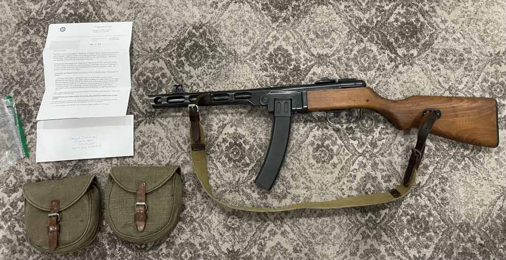 Indianapolis Ordnance PPSH41 Blank Fire Only Non-Gun BFONG - Non-Firing ...