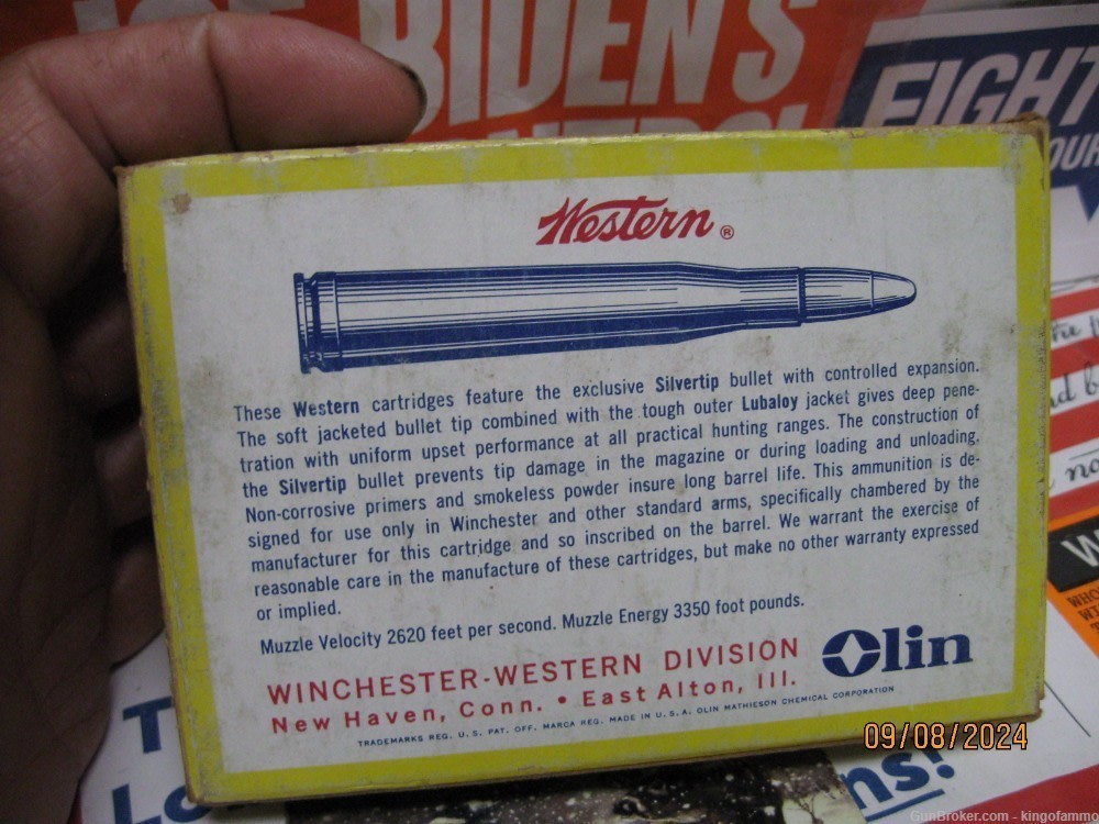 Rare Now 220 gr 300 H&H Mag 20 rds Silvertip Western Super-X Ammo; more ...