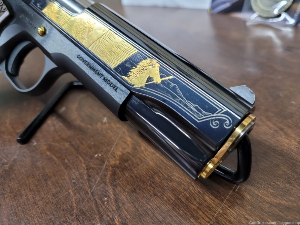 New CNC Colt 1911 Government 38 Super "El Orgullo De Mexico" Edition ...