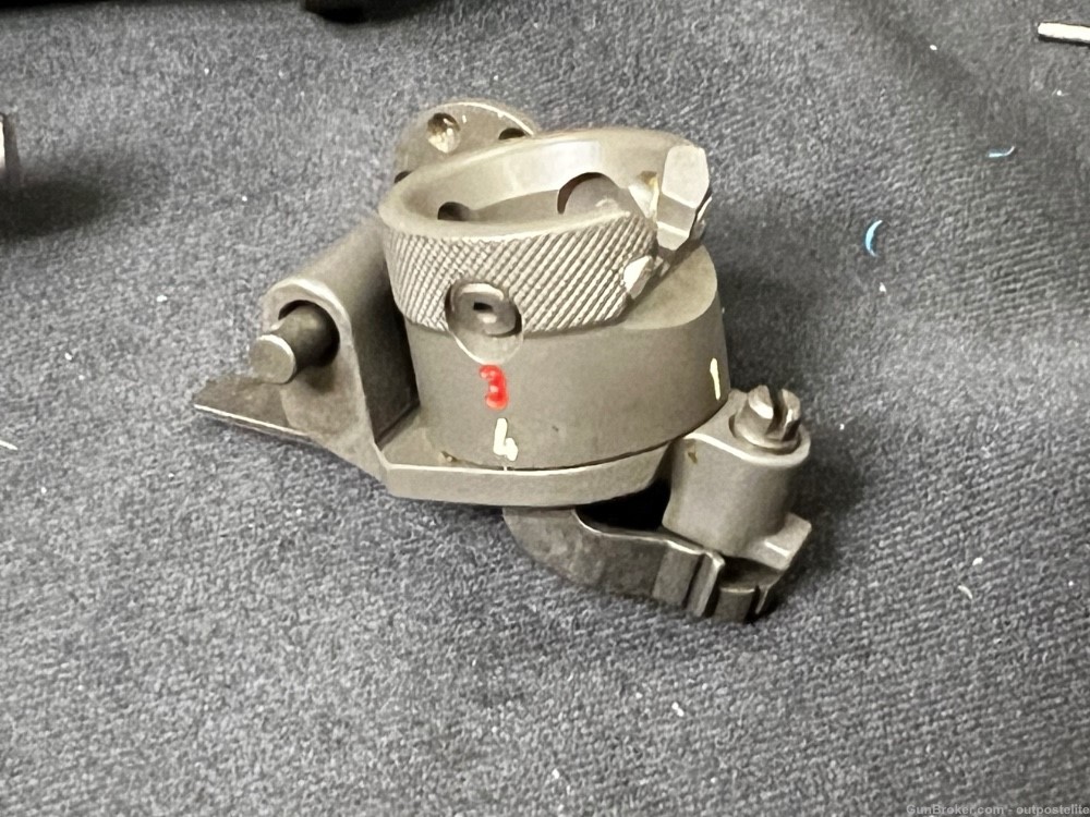 SIG 550 PE90 Barrel with gas block front sight housing and rear Diopter ...