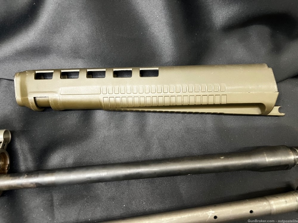 SIG 550 PE90 Barrel with gas block front sight housing and rear Diopter ...