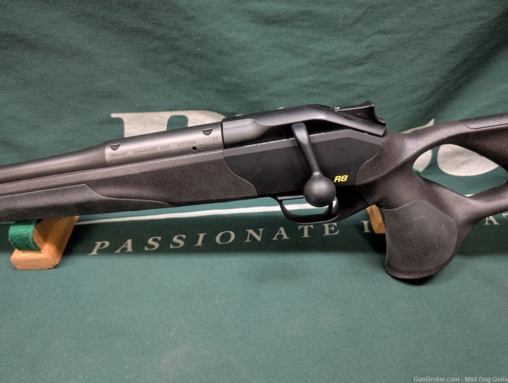 BLASER R8 ULTIMATE, LEFT HAND, BROWN WITH RUBBER INLAYS - Bolt Action ...