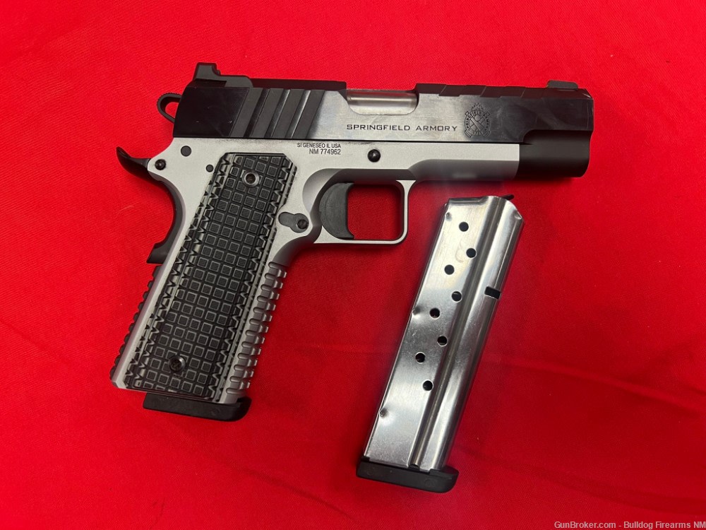 Springfield Armory Emissary 9mm 1911 bi-tone 4 inch "commander" - Semi ...